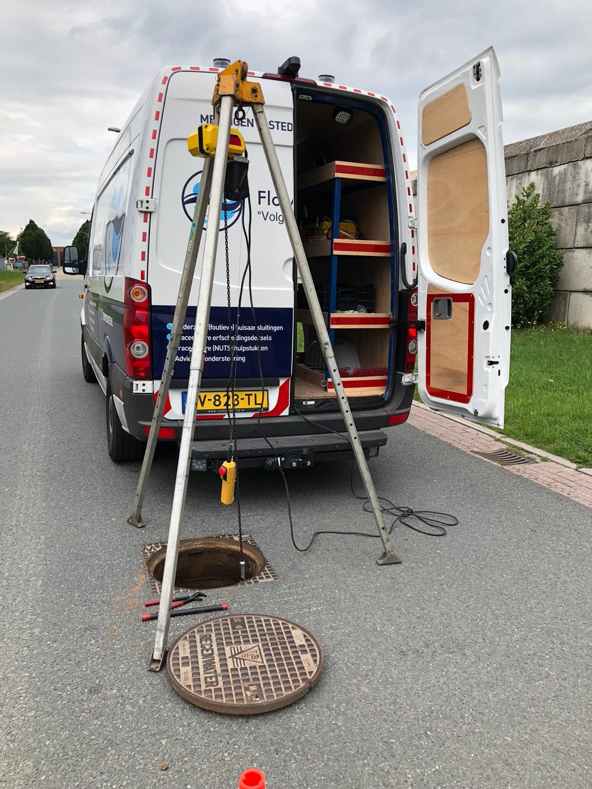 Montage en service werkzaamheden – Flowtrackers